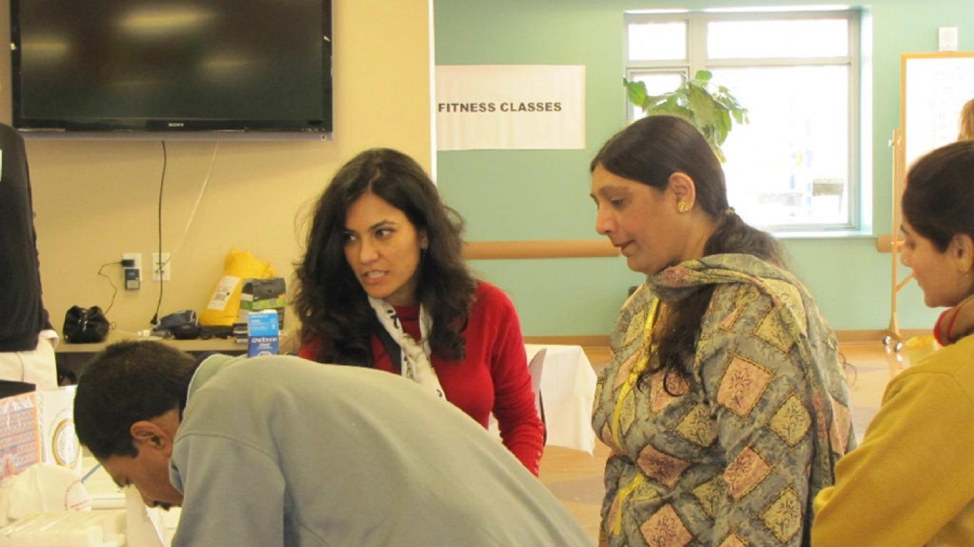 Mercy Housing Wellness Fair Sponsored By Aetna USA