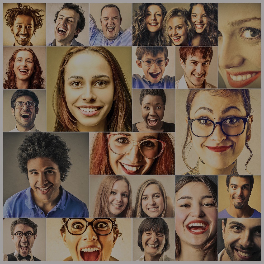 Faces and smiles